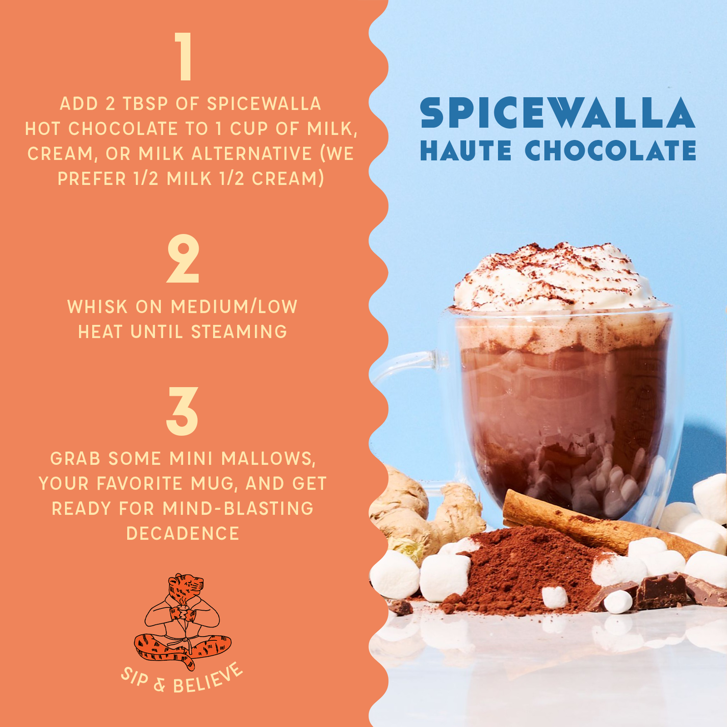 Chai Spiced Deluxe Hot Chocolate – Spicewalla