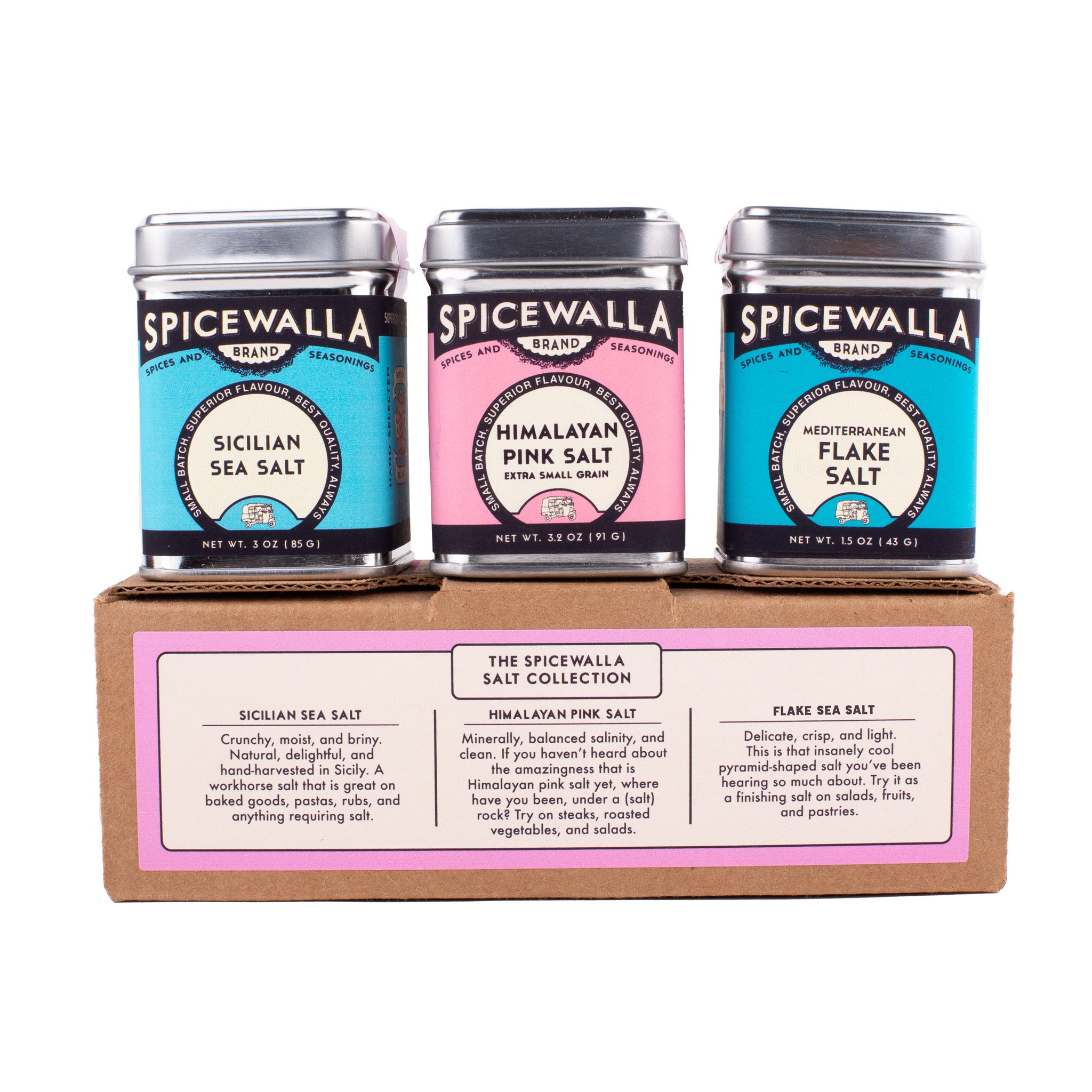 3 Pack Salt Collection – Spicewalla